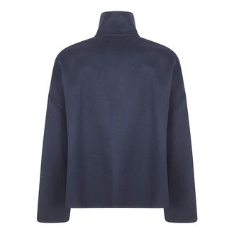 Fabiana Filippi Pullover mit Rei&szlig;verschluss - - Knitwear - Damen - Blau - 2XS