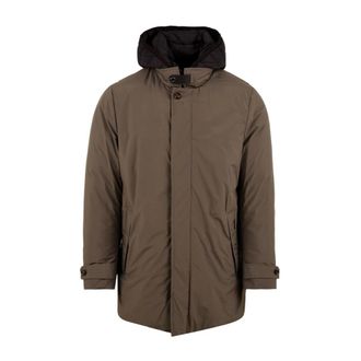 Moorer Raffaello Herrenmantel - - Jackets - Herren - Braun - XL