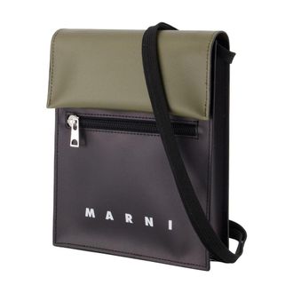 Marni Mens Tribeca Crossbody Bag Black Synthetic