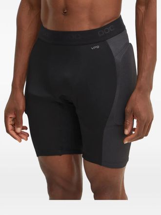 Poc short &agrave; empi&egrave;cements contrastants - Noir