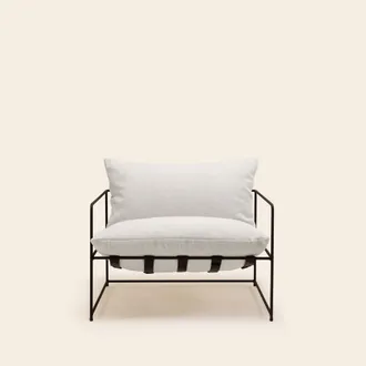 Madura Fauteuil Alceno Glory Ivoire - IVOIRE