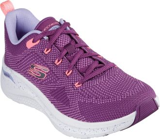 Skechers Damen Arch Fit 2.0 Fast Paced Sneaker, violett, 39 EU