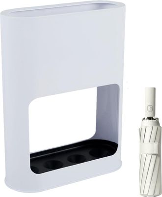 Generico Regenschirm-Aufbewahrung: Kreatives Regenschirmregal, Haushaltsregal | Wandmontage, stehend, Regenschirmhalter, Schirmhalter mit Abtropfschale