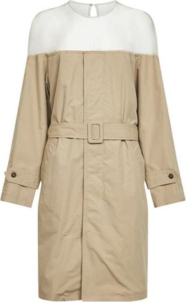 Maison Margiela Femme, Robes, Beige, Taille: 38 FR Robe Midi &agrave; Manches Longues