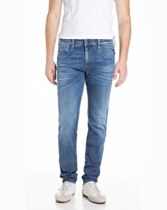Replay Jeans Anbass mit Stretchanteil, Slim Fit in