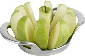 EuroHome Apfelentkerner aus rostfreiem Edelstahl f&uuml;r m&uuml;heloses Entkernen von Fr&uuml;chten - Kompakter Obstschneider 17 x11 x 4,5 cm - Robuster Apfelschneider Apfel