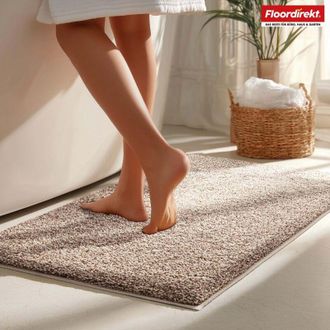 Floordirekt Badematte Nasa Braun 86 x 150 cm