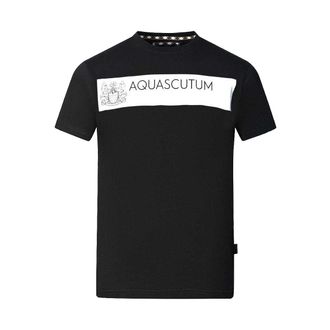 Aquascutum T-Shirt f&uuml;r Herren (Schwarz)