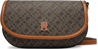 Tommy Hilfiger Handtasche Tommy Hilfiger Th Monoplay AW0AW19172 Schwarz