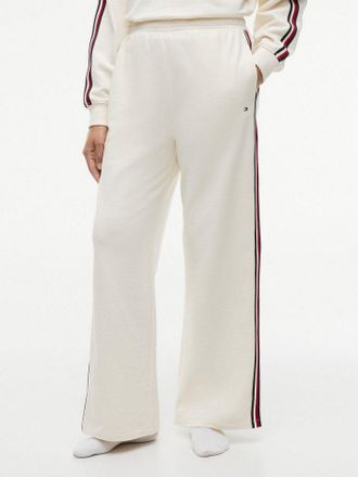Tommy Hilfiger Jogginghose WIDE LEG JOGGER Global Stripe seitlich, mit weitem Bein
