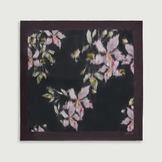 SOEUR FOULARD CAPUCINE ANTHRACITE/VIOLET