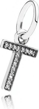 Pandora Buchstabe T Brosche - - Accessories - Damen - Grau - ONE SIZE