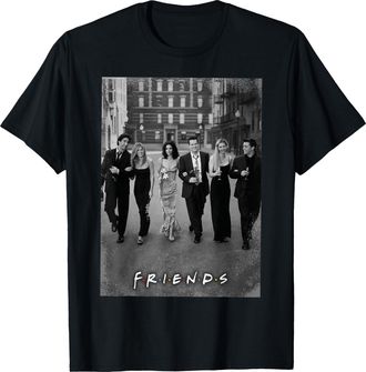 Friends TV Show Poster Iconic Group NYC Street Retro 90er Jahre Fan T-Shirt