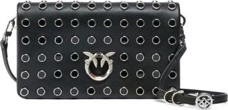 Pinko Pinko, Femme, Sacs, Noir, Taille: ONE Size Click Soft Horizontal Mini