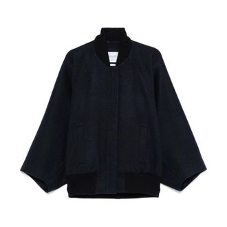 Max Mara Leichte Jacke - - Jackets - Damen - Blau - 2XS
