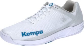 Kempa Unisex Wing 2.0 Sport-Schuhe, Weiß Deep Blau, 42.5 EU