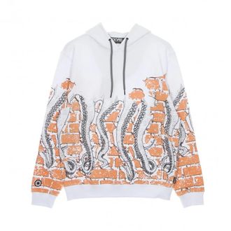 Octopus Leichter Kapuzenpullover - - Sweatshirts & Hoodies - Herren - Wei&szlig; - XL