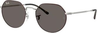 Ray-Ban unisex, Accessoires, Multicolore, Taille: 53 MM Jack Rb3565 9277B1 Lunettes de soleil