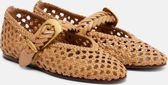 Zimmermann Ballerines Helix en cuir