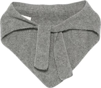 Jacquemus Alpaka Dreiecksschal - - Accessories - Herren - Grau - ONE SIZE
