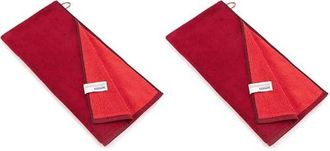 Bassetti New Shades Handtuch aus 100% Baumwolle in der Farbe Bordeaux 63, Ma&szlig;e: 50x100 cm - 9327880 (Packung mit 2)
