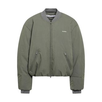 Acne Studios Daunen-Bomberjacke - - Jackets - Herren - Gr&uuml;n - M