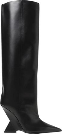 The Attico Femme, Chaussures, Noir, Taille: 36 EU Bottines &eacute;l&eacute;gantes &agrave; bout pointu avec talon g&eacute;om&eacute;trique