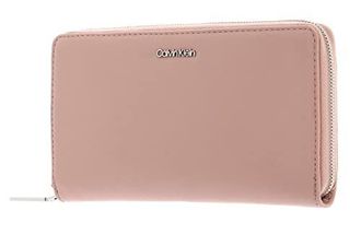 Calvin Klein CK Must Z/A Wallet XL K60K608164, Portefeuilles Femme, Marron (Caf&eacute; Au Lait), OS