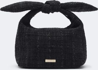Aquazzura Sac &agrave; main Bow Tie Mini en tweed