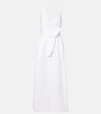 Max Mara Maxikleid aus Gabardine