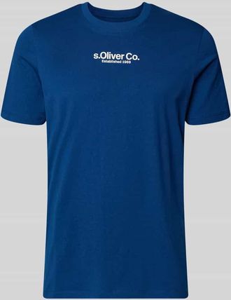 s.Oliver Red Label Regular Fit T-Shirt aus reiner Baumwolle