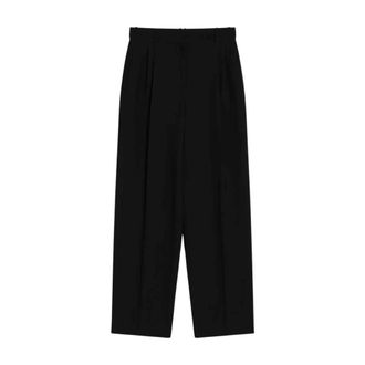 The Row Femme, Pantalons, Noir, Taille: 38 FR Wide Pantalons