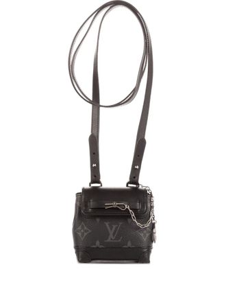 Louis Vuitton mini sac &agrave; bandouli&egrave;re Pouch Steamer - Noir