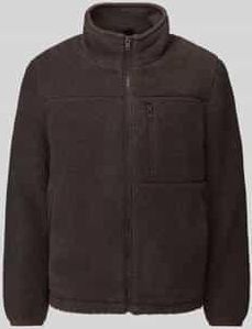 s.Oliver Red Label Teddyjacke mit Brustrei&szlig;verschlusstasche