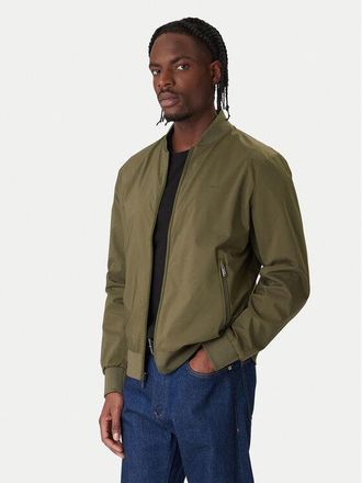 Calvin Klein Bomberjacke LV040FM512 Khakifarben Regular Fit