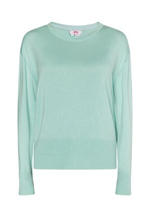 Mymo Strickpullover Damen Lagune Minze