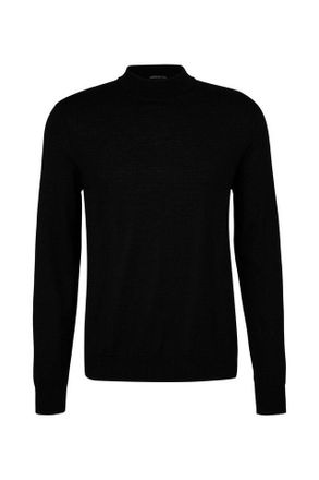 Joop Strickpullover Davide Schurwolle Premium Strick aus edler Wolle