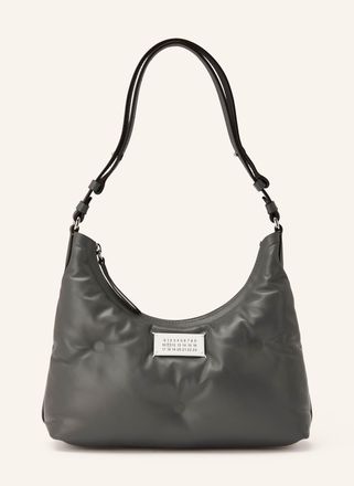Maison Margiela Beuteltasche Glam Slam Hobo Small grau