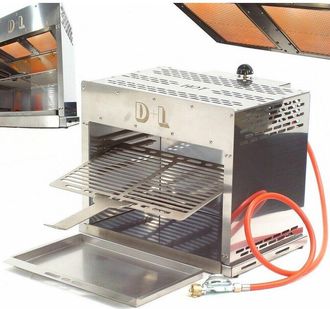 Apex Hochtemperatur Gasgrill Edelstahl Grill 800&deg; Oberhitzegrill BBQ Steak 56526