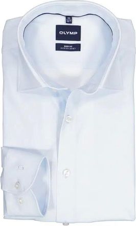 Olymp Herren Hemden blau Jersey