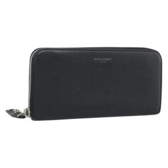 Saint Laurent Pre-owned Long Wallet - - Pre-owned - Damen - Schwarzk - ONE SIZE