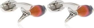 Paul Smith Homme, Accessoires, Gris, Taille: ONE Size Artist Stripe Fish Cufflinks