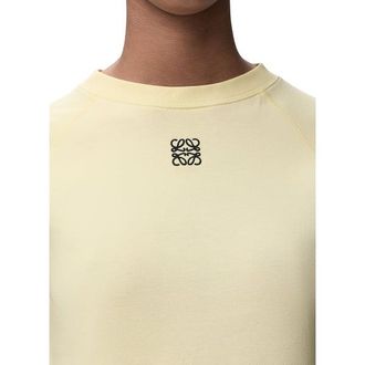 Loewe T-shirt ajust&eacute; en coton m&eacute;lang&eacute;
