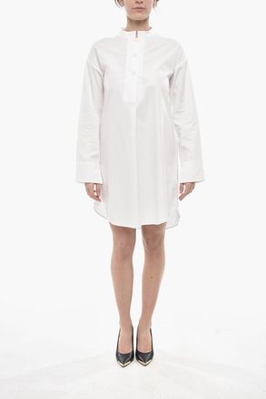 Givenchy Poplin Shirtdress DAY with Korean Collar and Back Darts Givenchy