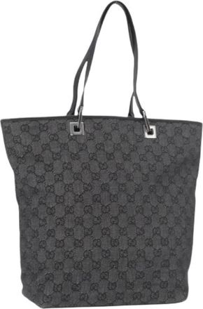 Gucci Pre-owned GG Canvas Tote Bag - - Pre-owned - Damen - Schwarzk - ONE SIZE