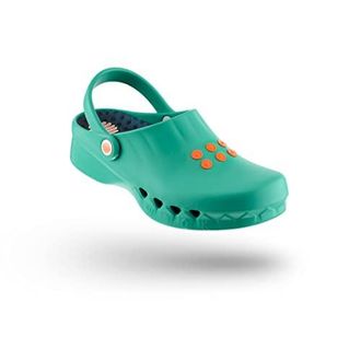 Wock Nube à Bride avec Semelle, Sabot Medical de Travail pour Femme et Homme, Sabots antistatiques et Respirantes lavées en Machine