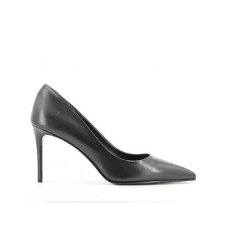 Gianmarco F. Schwarze Lederschuhe - - Shoes - Damen - Schwarzk - 41 EU