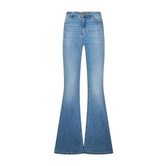 Liu Jo Jeans Bootcut mit hohem Bund - - Jeans - Damen - Blau - W29