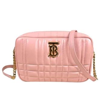 Burberry Sac bandouli&egrave;re vintage doccasion - Femme - Pre-owned - Rose - Taille: ONE Size