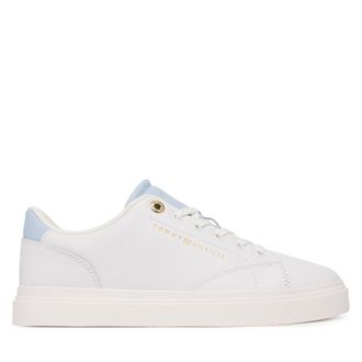Tommy Hilfiger Sneakers Tommy Hilfiger Th Feminine Cupsole Leather FW0FW09105 Wei&szlig;